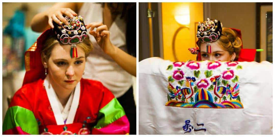 Ciara & Chang - An Irish Korean Wedding Fusion - Inspired Bride