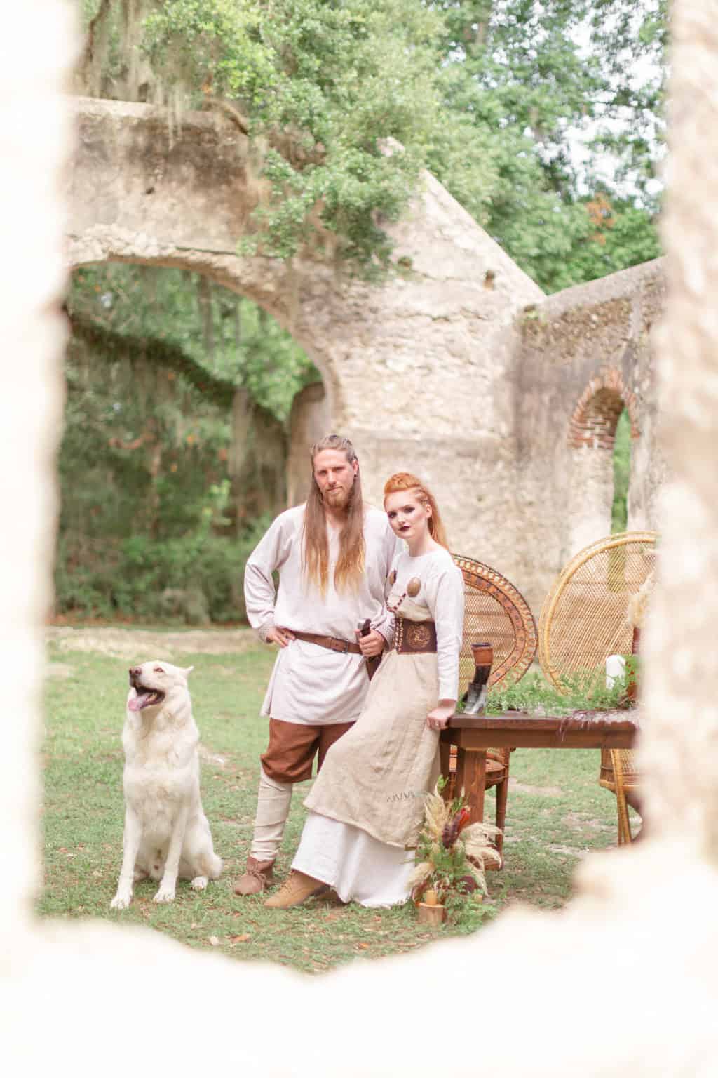 Viking Inspired Styled Wedding - Inspired Bride