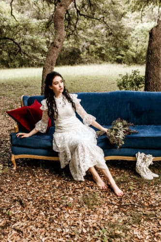 Outlander Inspired Styled Wedding - Inspired Bride