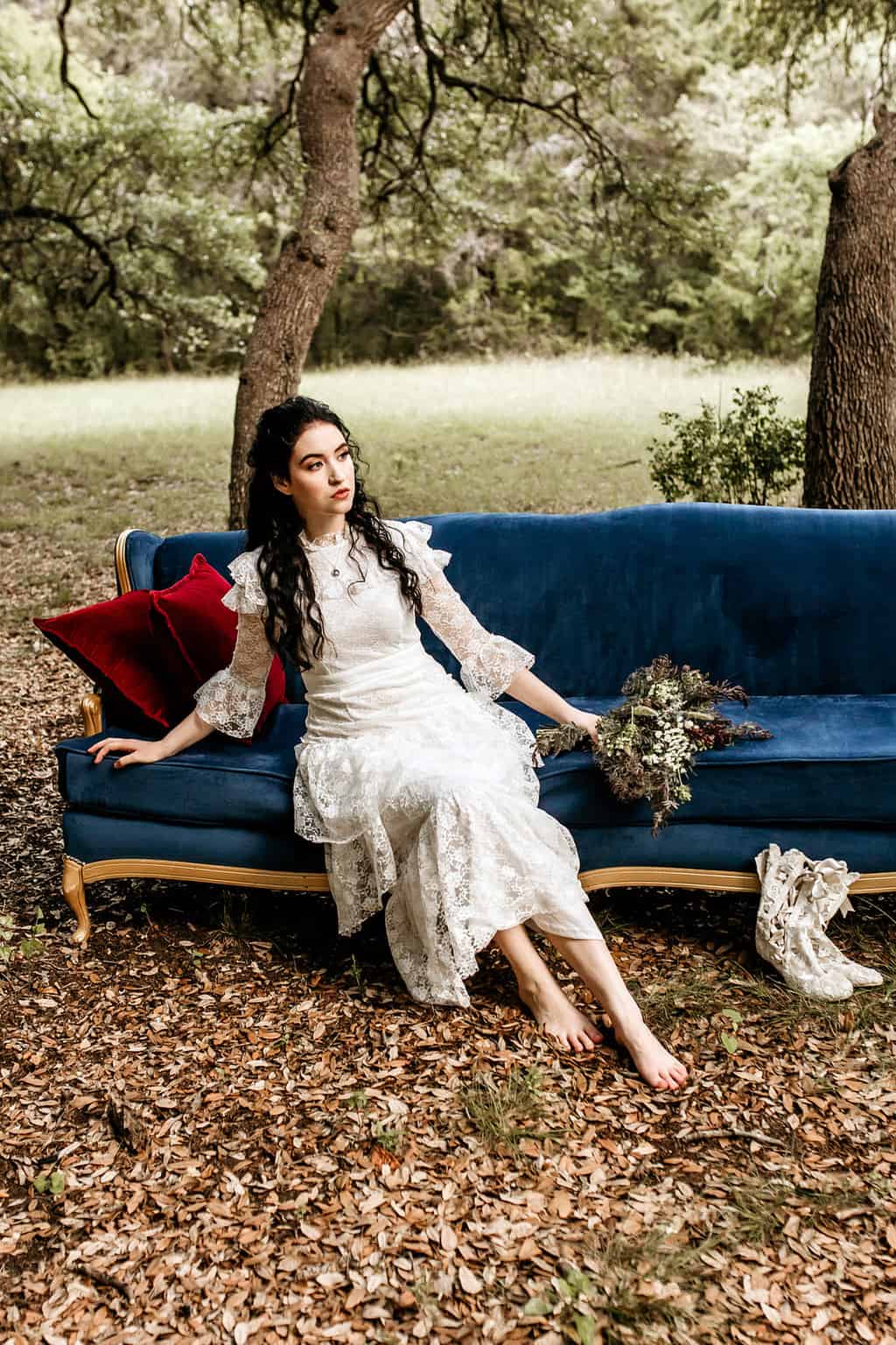 Outlander Inspired Styled Wedding - Inspired Bride