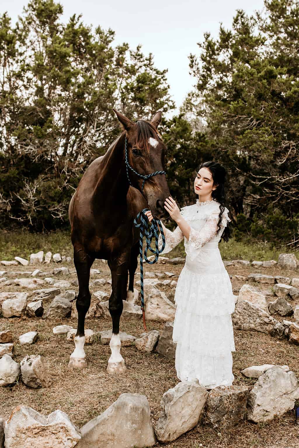 Outlander Inspired Styled Wedding - Inspired Bride