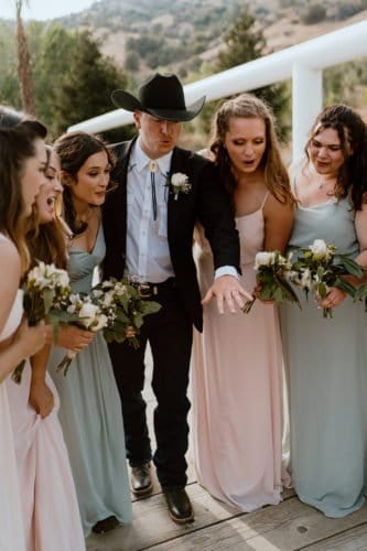 Rustic Mountainside Wedding - Inspired Bride