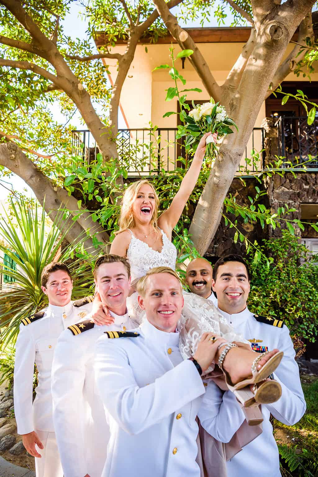 A Fresh Oceanside Military Wedding - The Inspired Bride